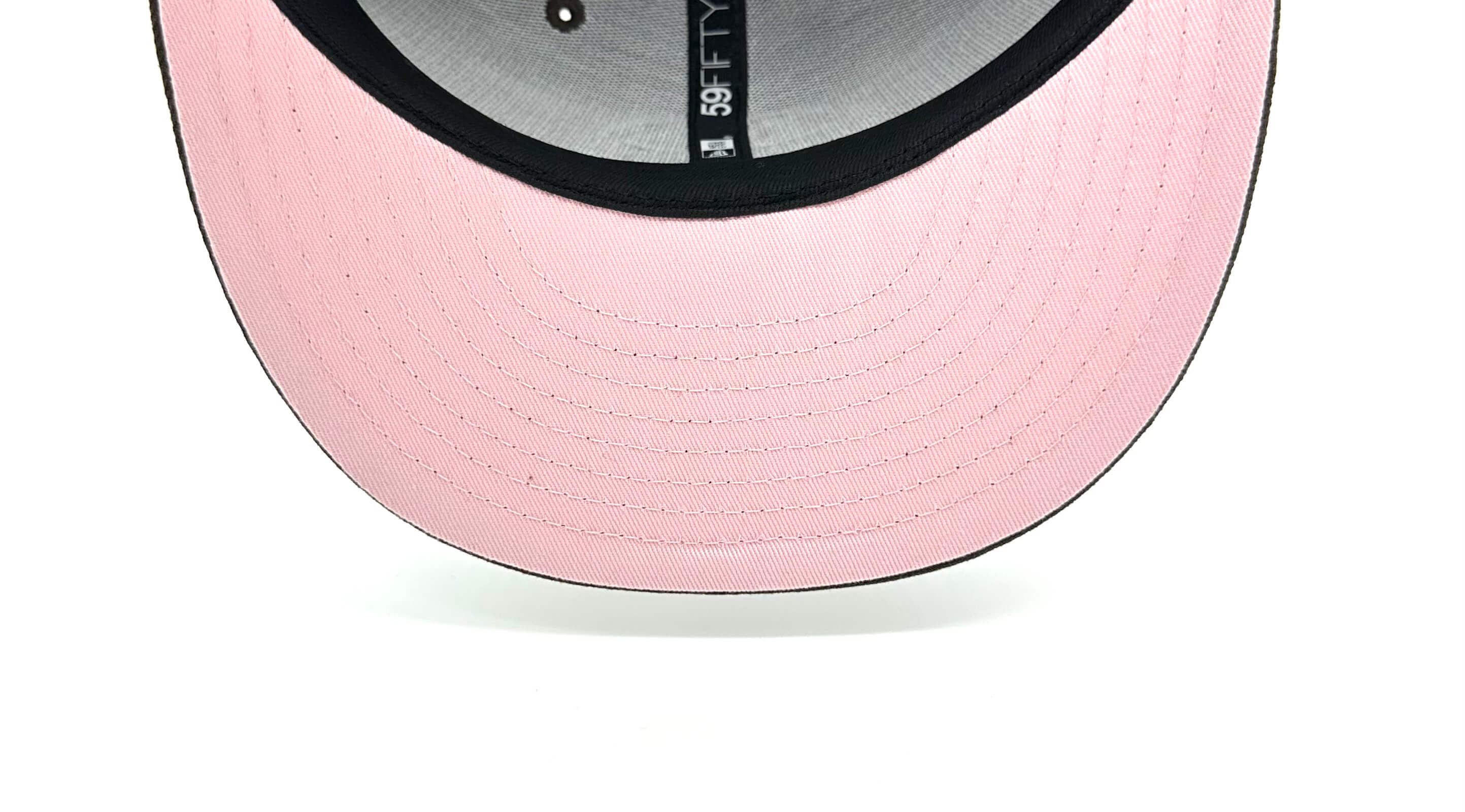 Edmonton Oilers New Era Walnut Pink 59FIFTY Fitted Hat - Brown - Sports ...