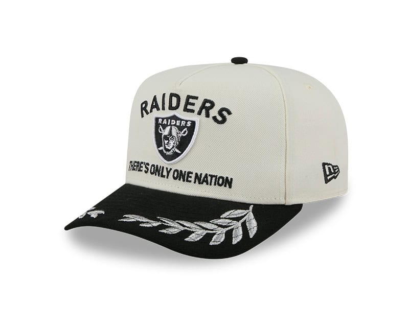 Las Vegas Raiders New Era 2025 NFL Draft 9FIFTY A-Frame Snapback Hat ...