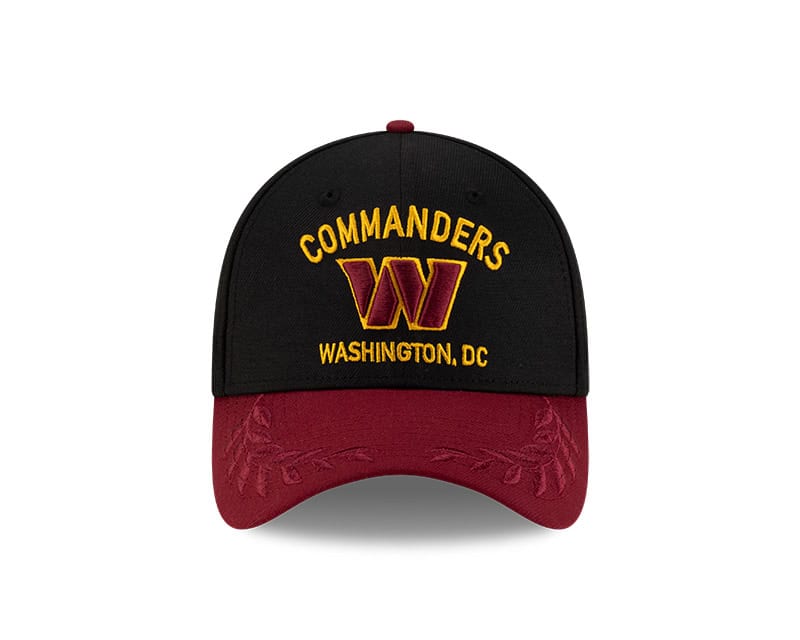 Washington Commanders New Era 2025 NFL Draft 39THIRTY Flex Hat - Black ...