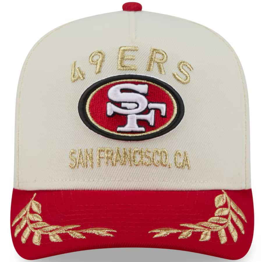 San Francisco 49ers New Era 2025 NFL Draft 9FIFTY A-Frame Snapback Hat ...