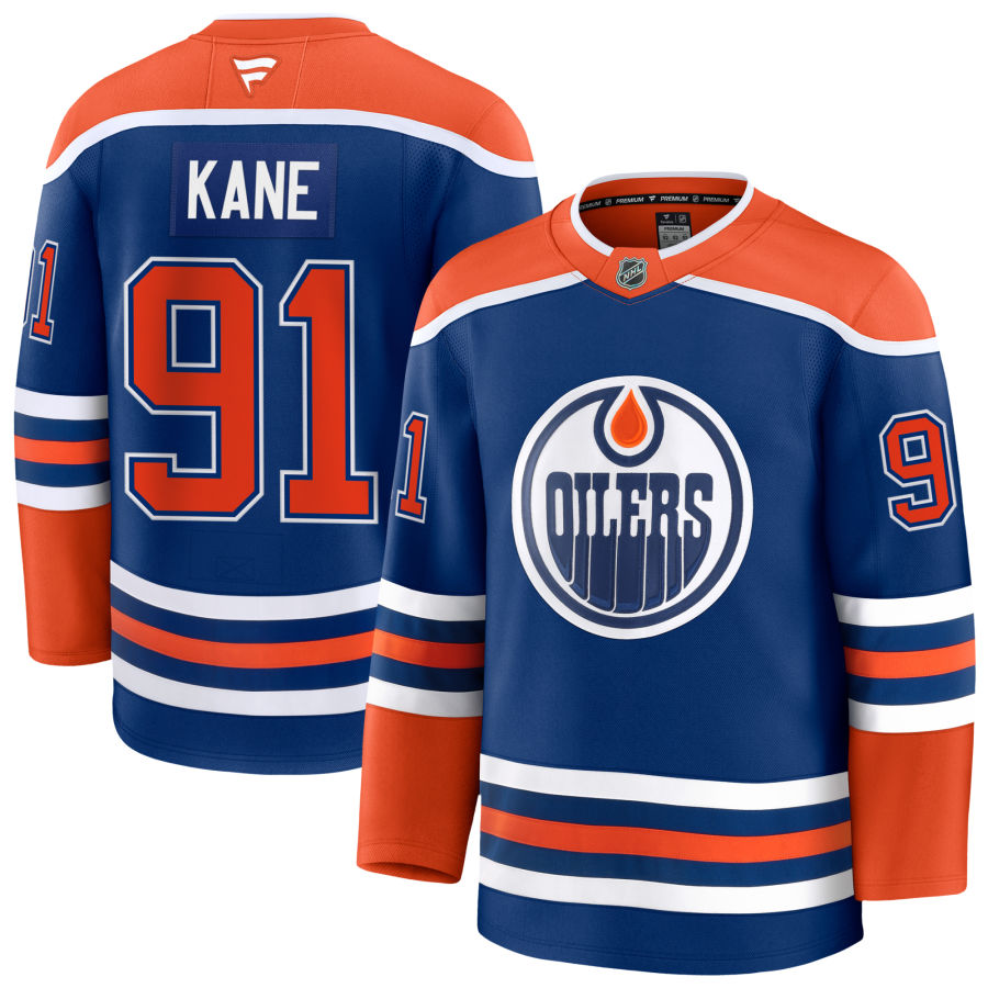 Evander Kane Edmonton Oilers Fanatics Home Premium Player Jersey with ...