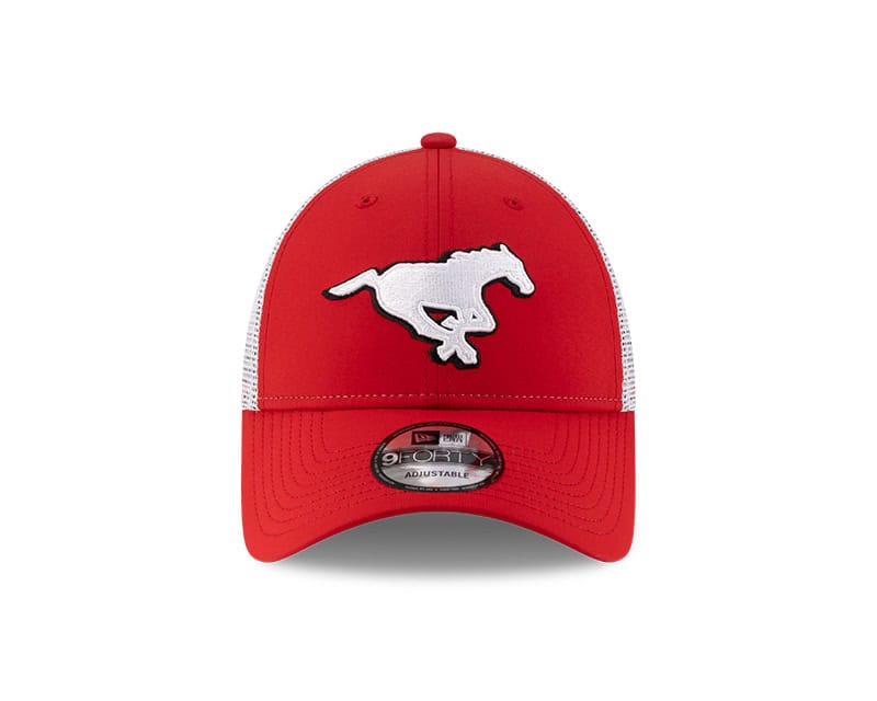 Calgary Stampeders New Era 2025 Official Sideline 9FORTY Stretch Snap ...