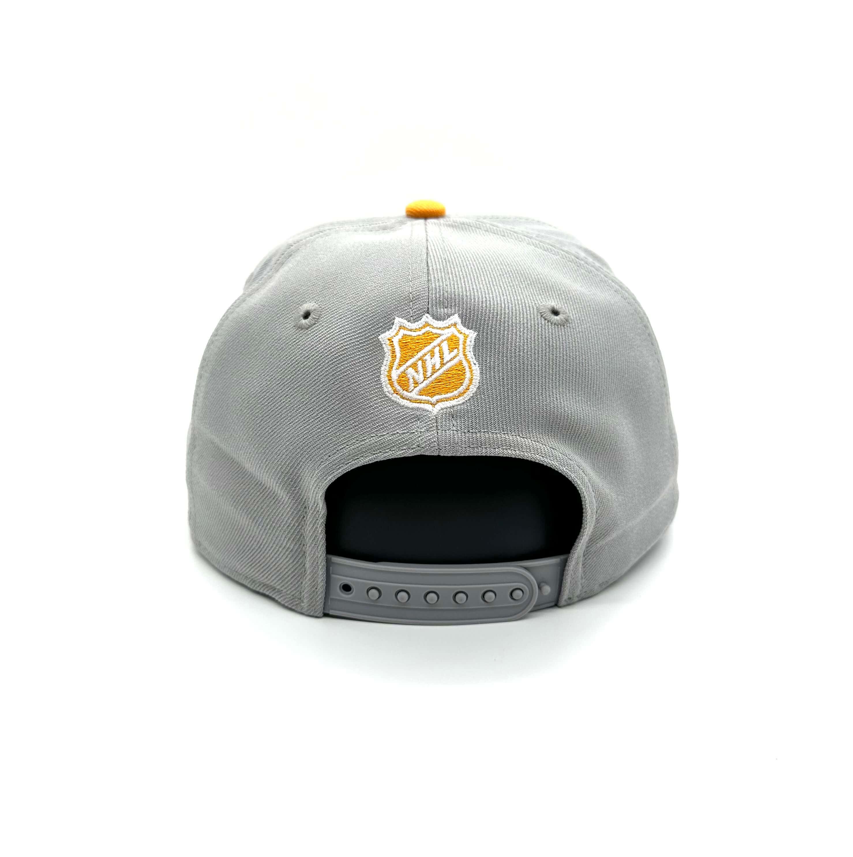 Edmonton Oilers New Era 9FIFTY Snapback Hat - Grey/Orange - Sports Closet