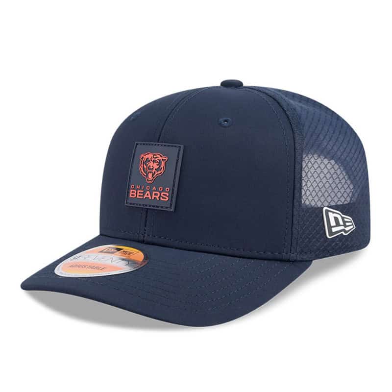 Chicago Bears New Era 2025 NFL Sideline 9SEVENTY Adjustable Hat - Navy ...