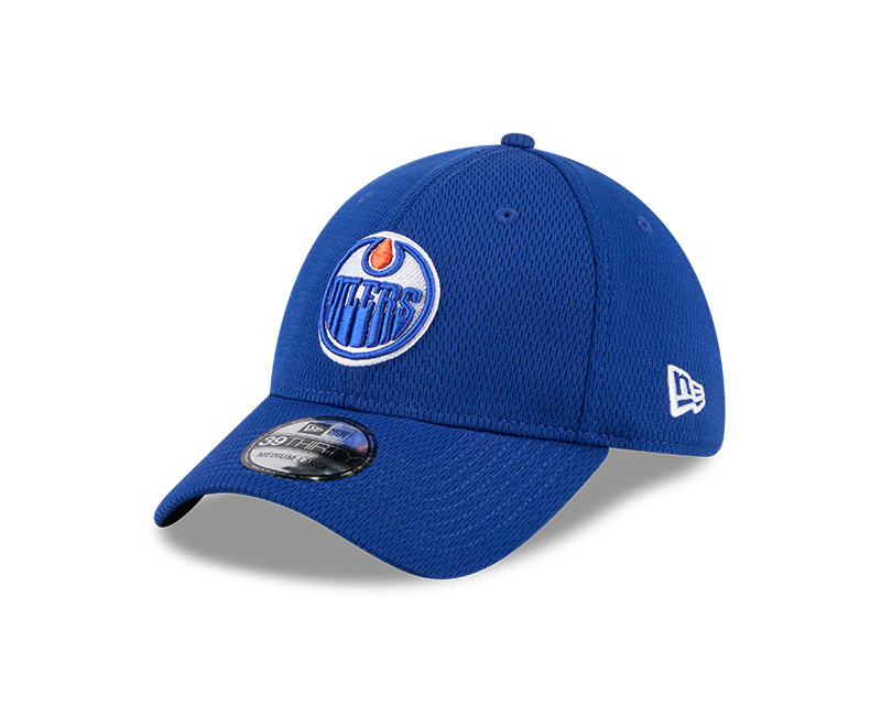 Edmonton Oilers New Era Evergreen 39THIRTY Flex Hat - Royal - Sports Closet