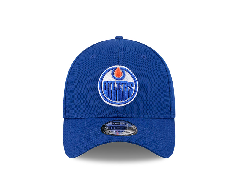 Edmonton Oilers New Era Evergreen 39THIRTY Flex Hat - Royal - Sports Closet