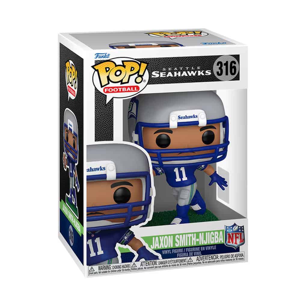 Jaxon Smith-Njigba Seattle Seahawks Funko Pop! Figurine - Sports Closet