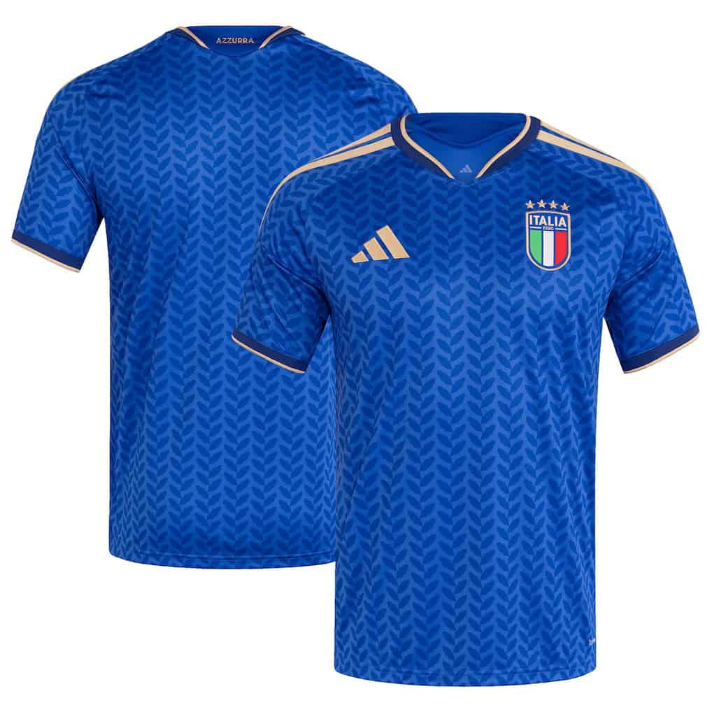 Men's Italy National Team Adidas 2026 Home Replica Jersey - Blue ...
