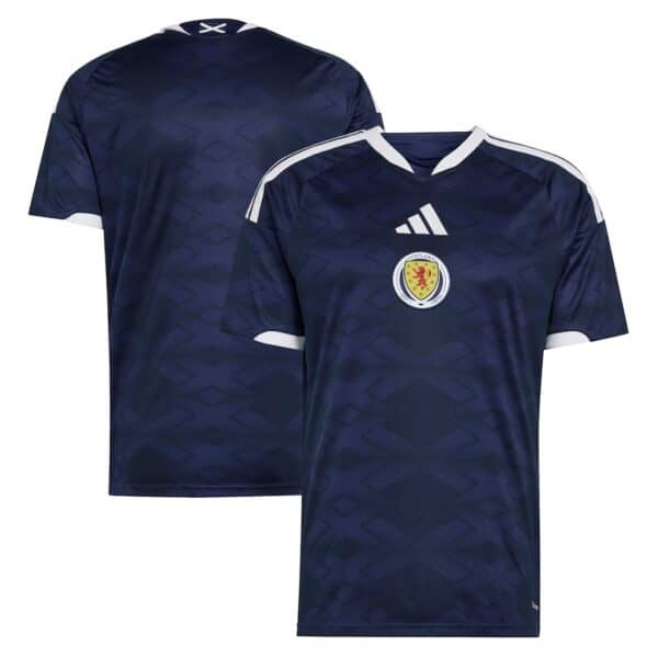 Men's Scotland National Team Adidas 2026 Home Replica Jersey - Navy ...
