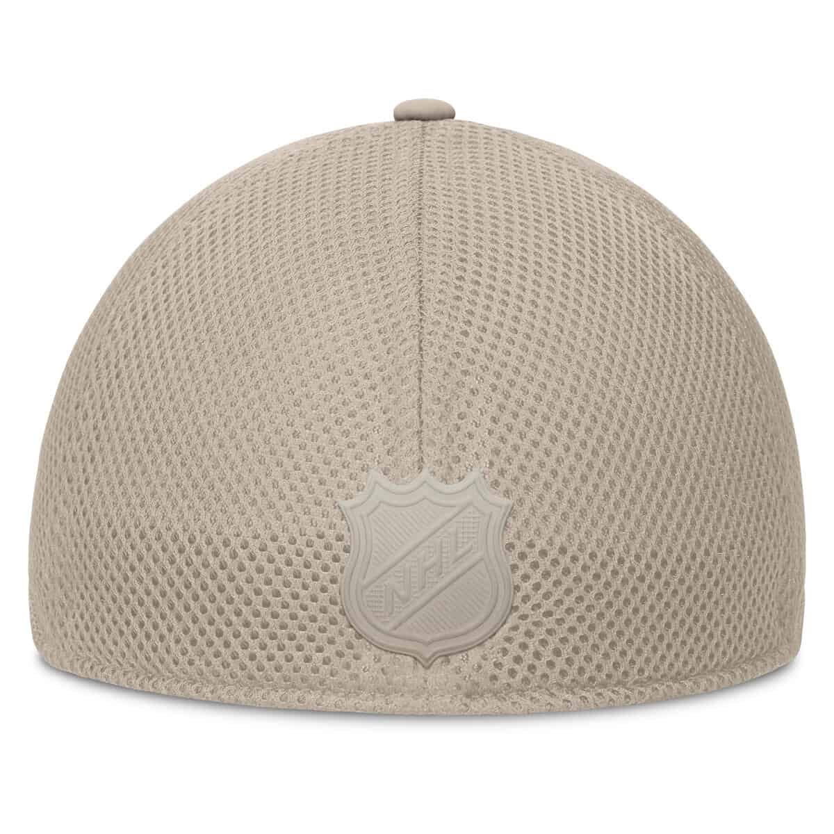Edmonton Oilers Fanatics 2025-26 Authentic Pro Cream Road Flex Hat ...