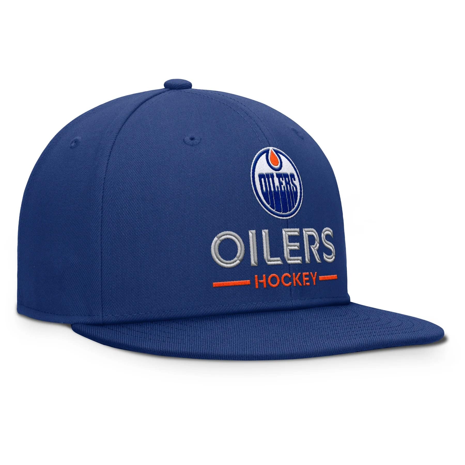 Edmonton Oilers Fanatics 2025-26 Authentic Pro Royal Rink Snapback Hat ...