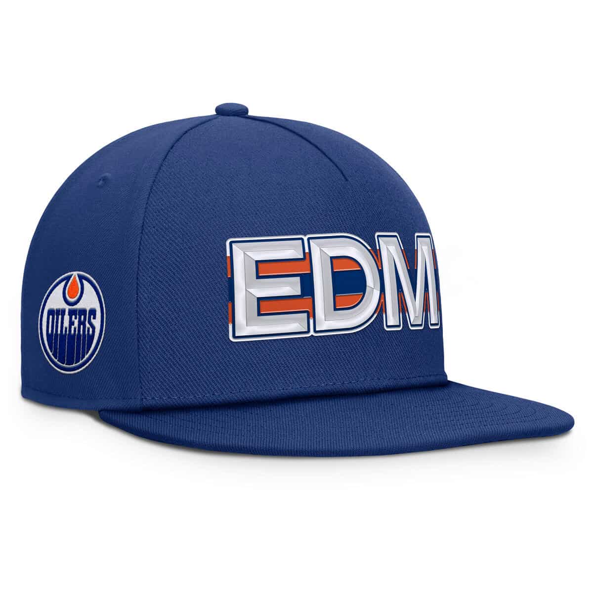 Edmonton Oilers Fanatics 2025-26 Authentic Pro Royal Rink Snapback Hat ...