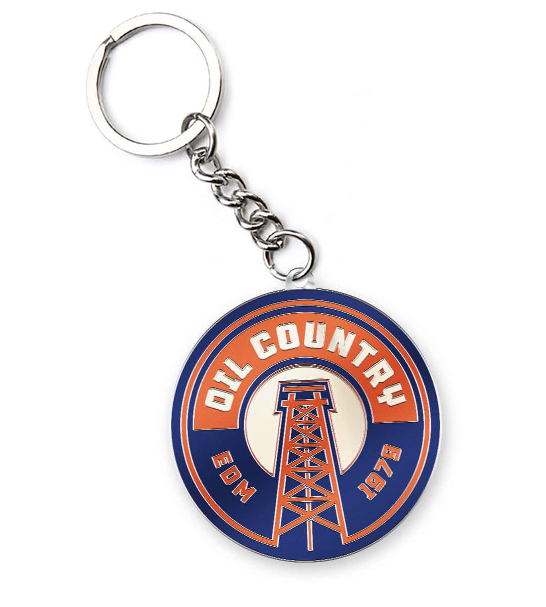 Edmonton Oilers Alternate Logo Keychain - Sports Closet