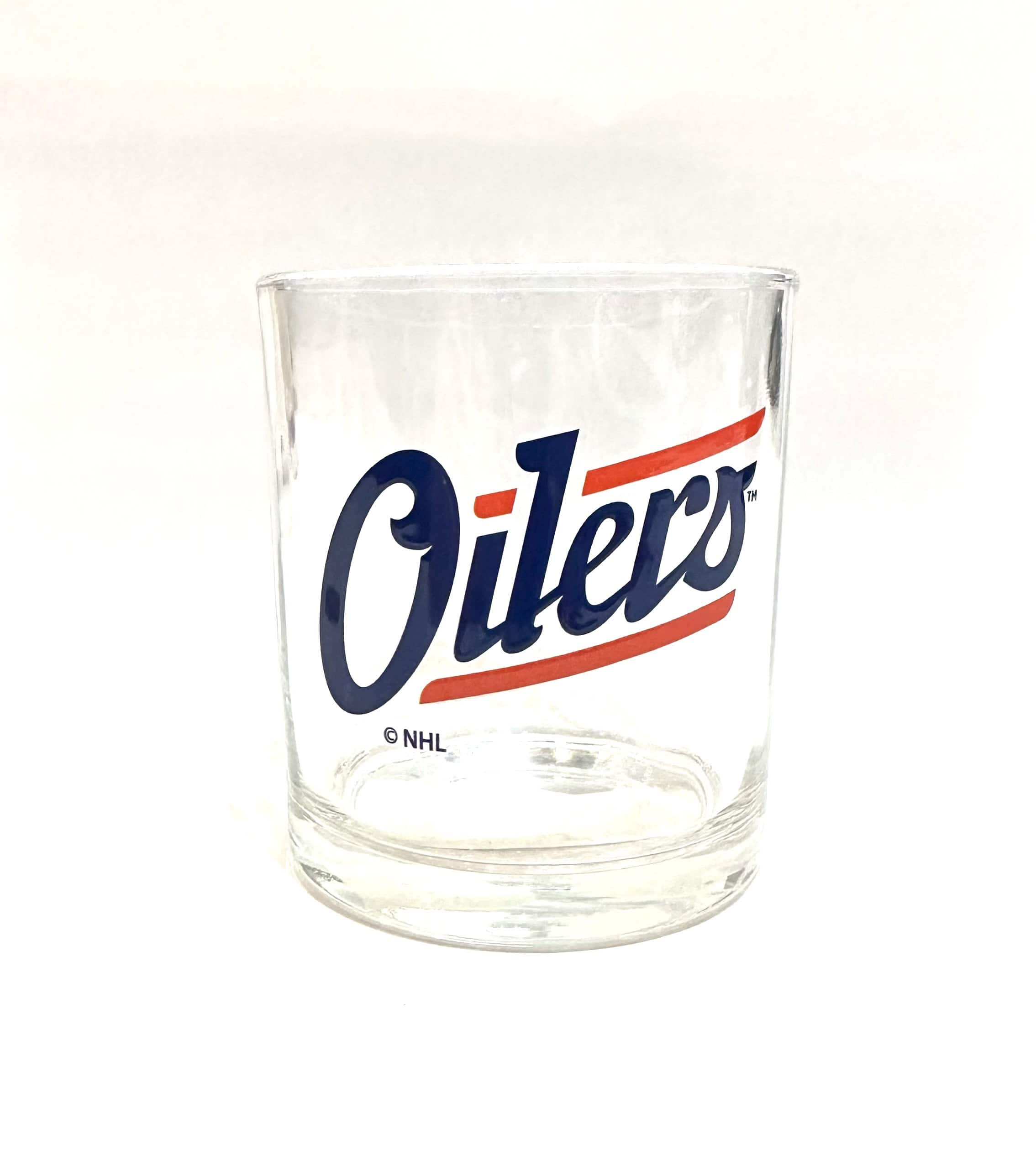 Edmonton Oilers 10oz Alternate Logo Rocks Glass - Sports Closet