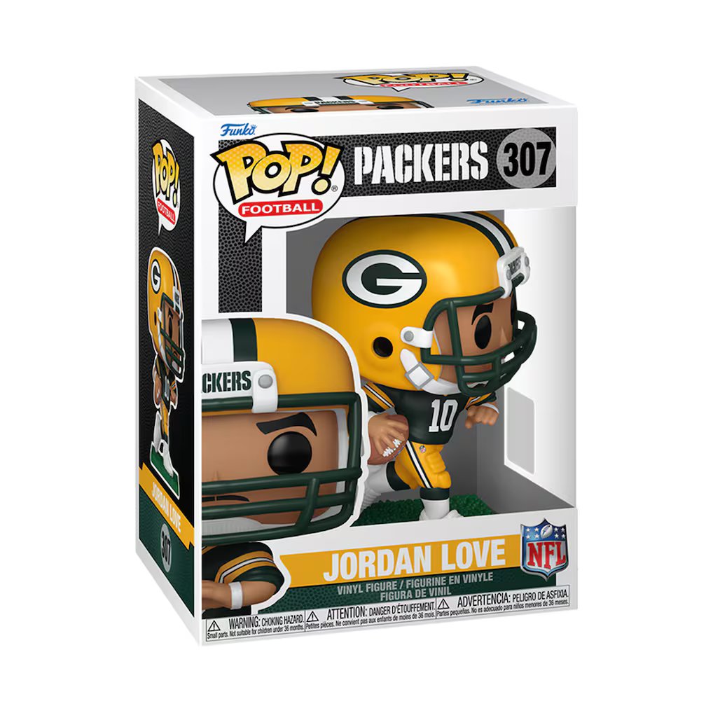 Jordan Love Green Bay Packers Funko Pop! Figure - Sports Closet