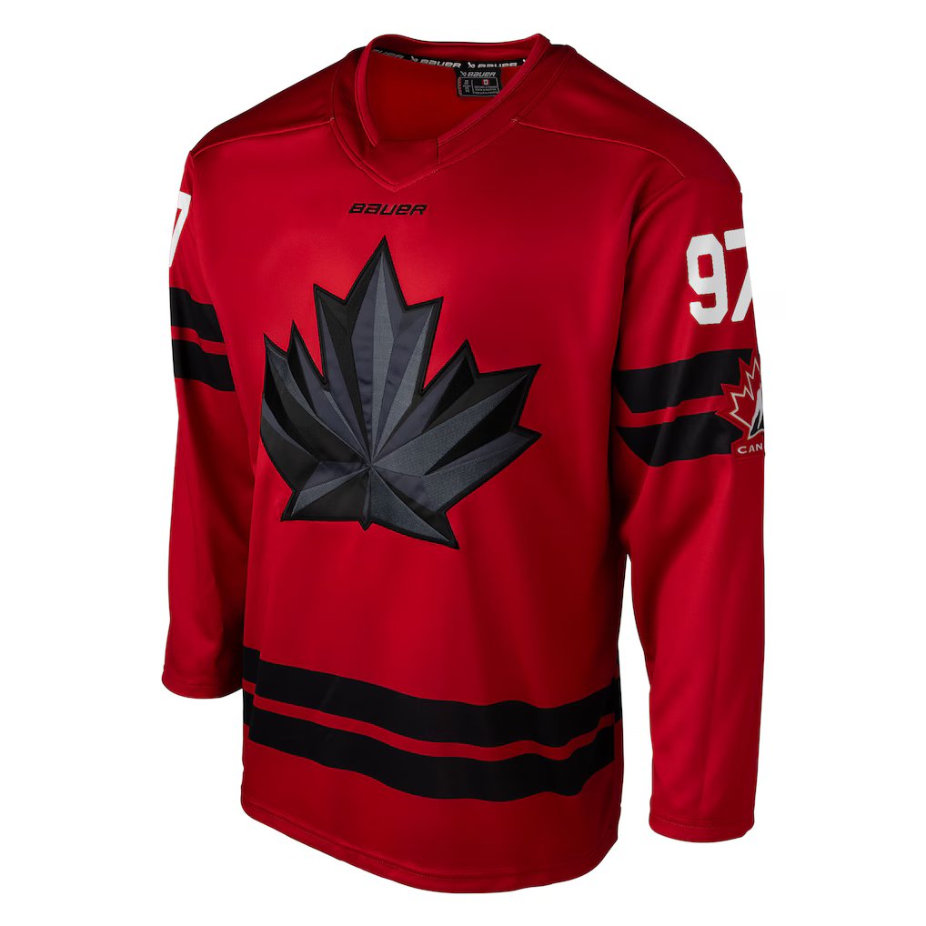 Connor McDavid Hockey Canada Bauer 2026 Olympics Replica Jersey - Red ...
