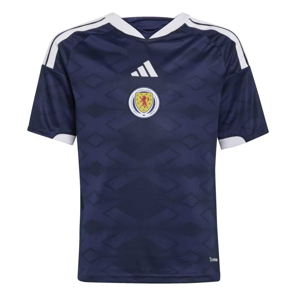 Youth Scotland National Team Adidas 2026 Home Replica Jersey - Navy ...