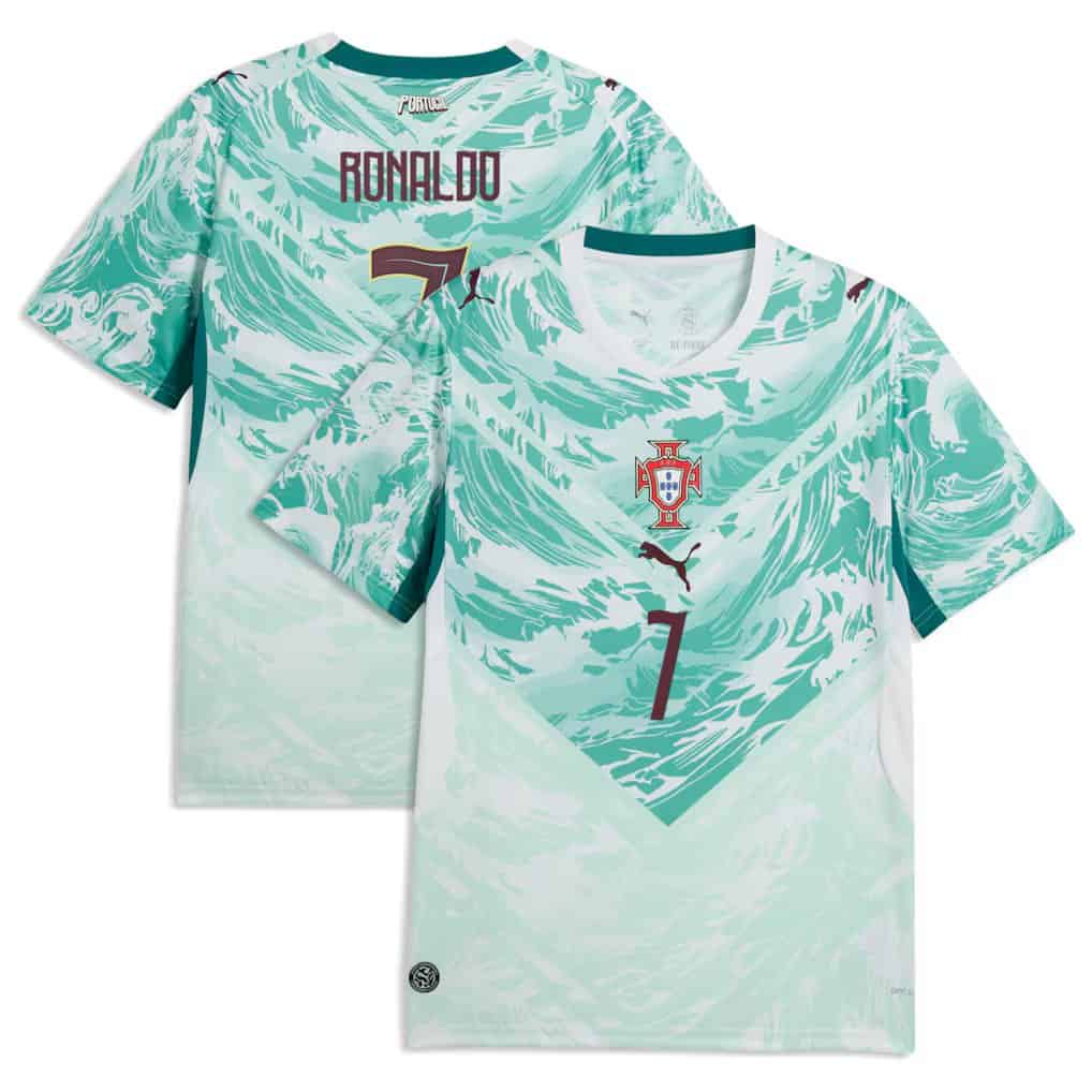 Men's Cristiano Ronaldo Portugal National Team Puma 2026 Away Replica ...